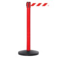 Queue Solutions SafetyMaster 450, Red, 11' Red/White NO ENTRY Belt SM450R-RWN110 | Zoro